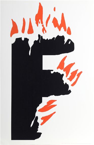 Tom Geismar | THE LETTER F (1994) | MutualArt