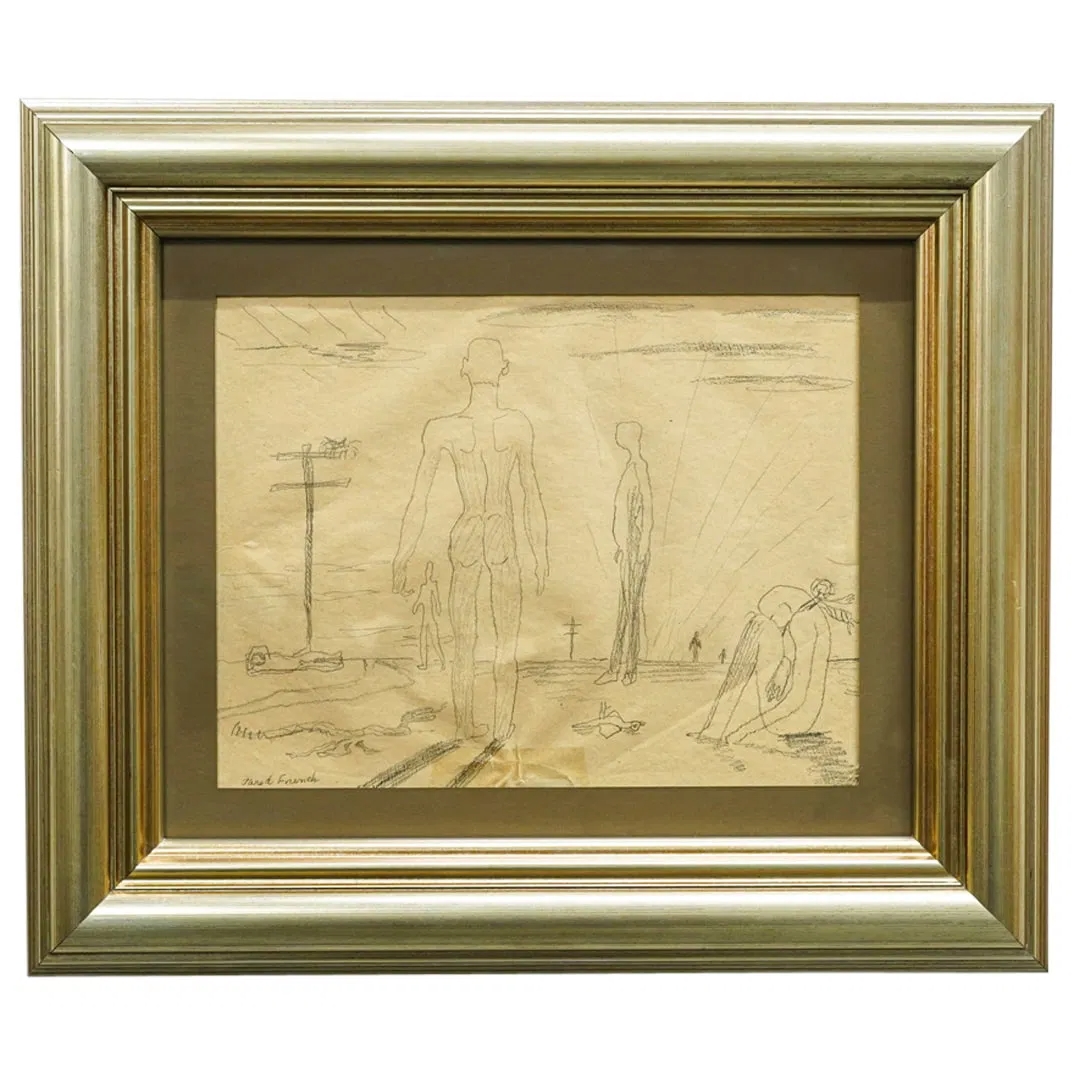 Jared French | Figures In Desolate Landscape (20) | MutualArt