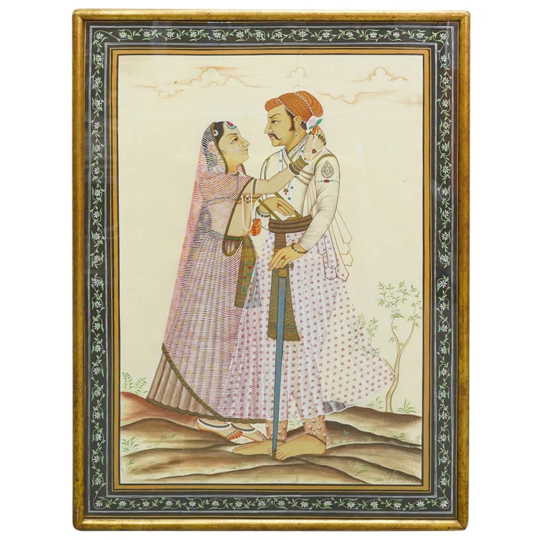 Indian School, 18th Century | Courting Scene | MutualArt