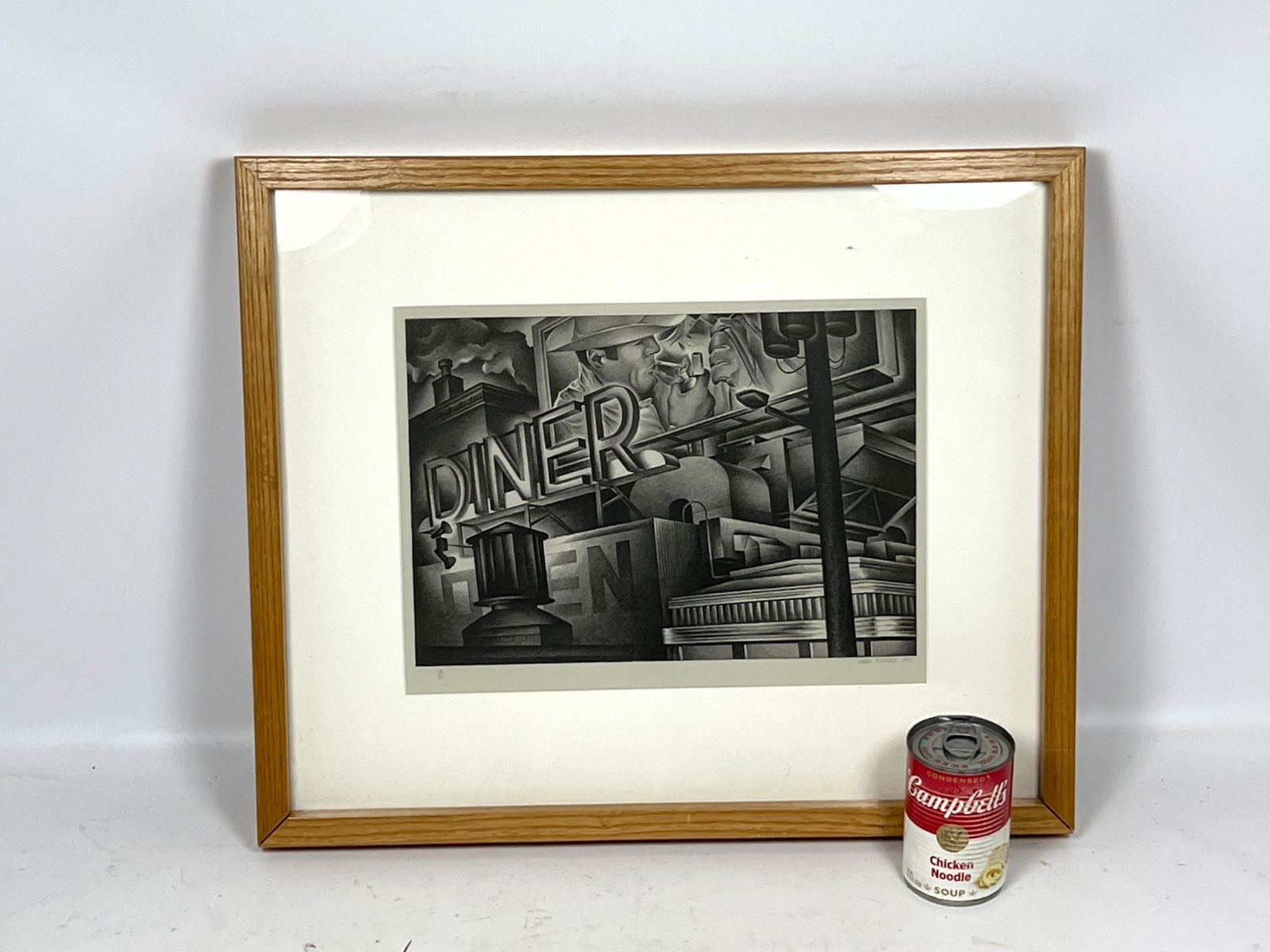 Greg Rohrer | GREG ROHRER Diner Open Lithograph Print. 1991 ...