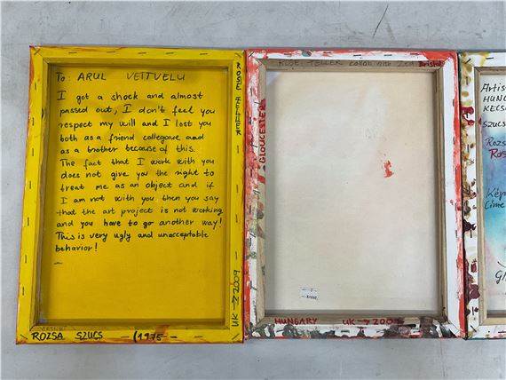 Rose Feller | ROSE FELLER (AKA ROZSA SZUCS) (born 1975); four abstract ...