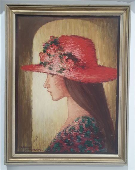 George Needham | The Red Hat | MutualArt