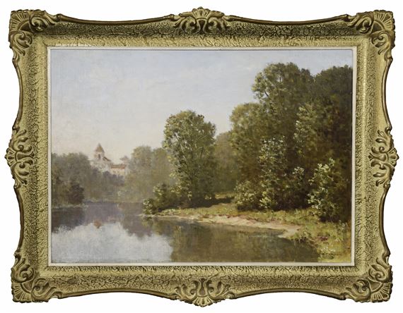 Konstanty Mackiewicz | Pejzaż przybrzeżny | MutualArt