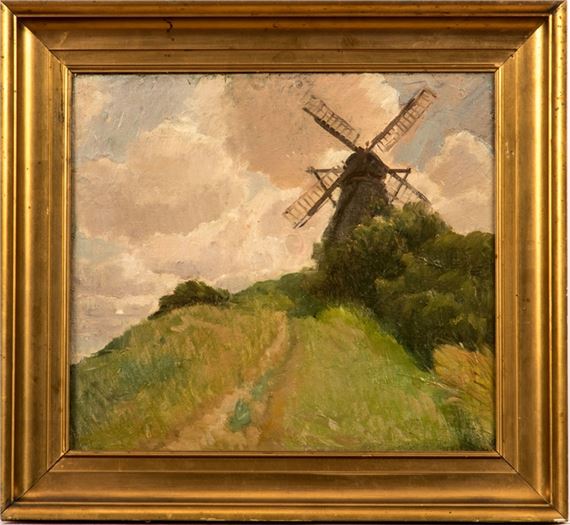 Marius Hammann | Windmühle auf dem Hügel | MutualArt