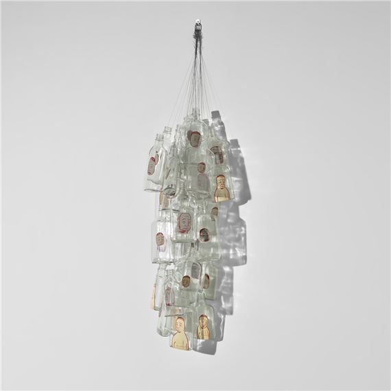 Barry McGee | Untitled (32 bottles | MutualArt