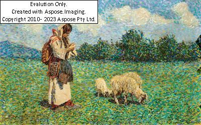 Spiro Bocaric | The Shepherdess | MutualArt