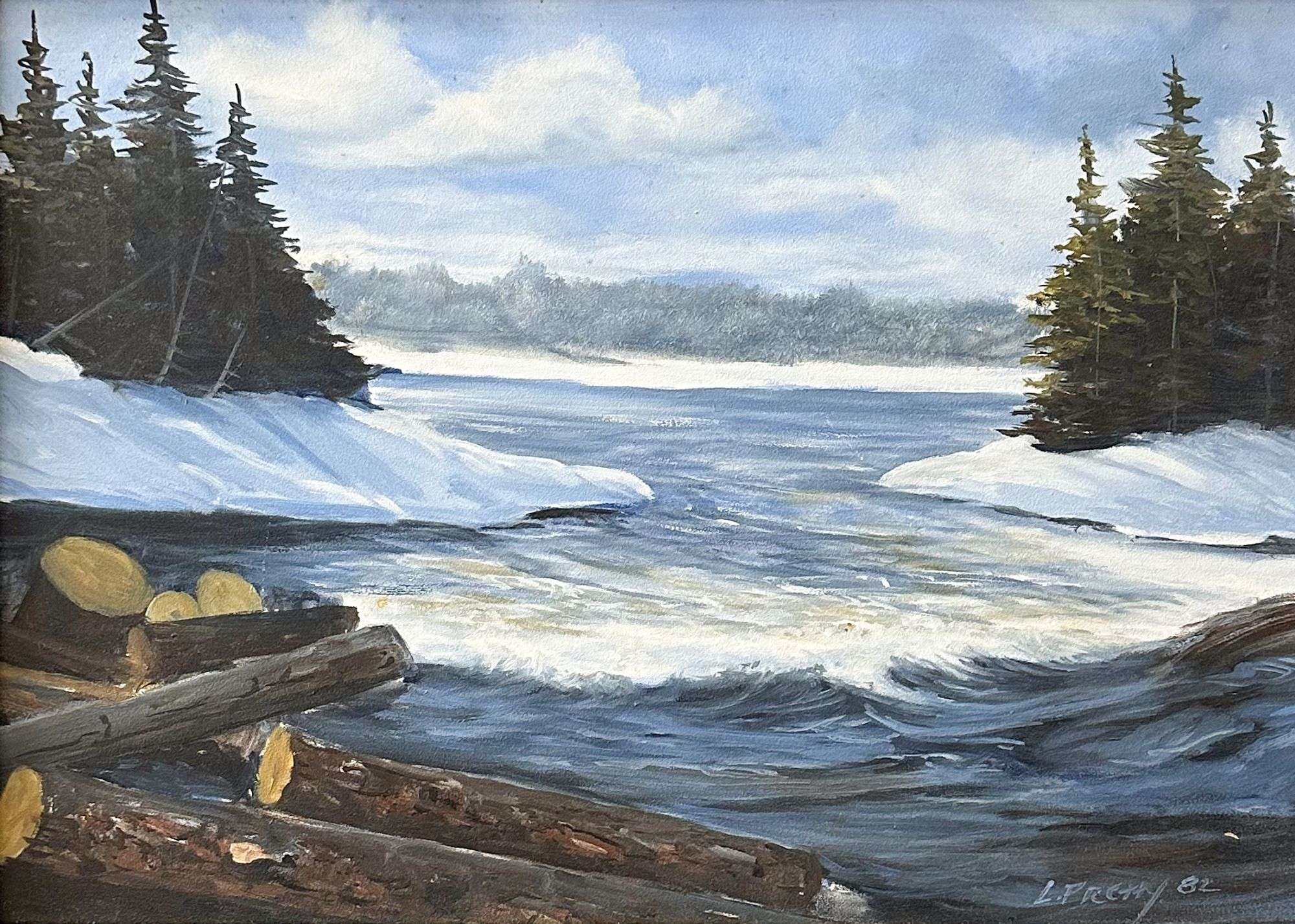 Lloyd Pretty | Untitled Winter Landscape | MutualArt