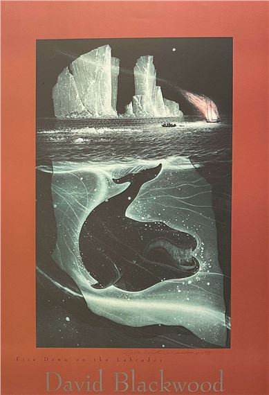 David Blackwood | Fire Down on the Labrador | MutualArt