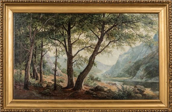 Carl Frederik Aagaard | Wildflowers by a Cornfield | MutualArt