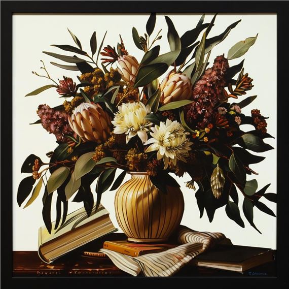 Elizabeth Daniels | Proteas And Banksias (2022) | MutualArt