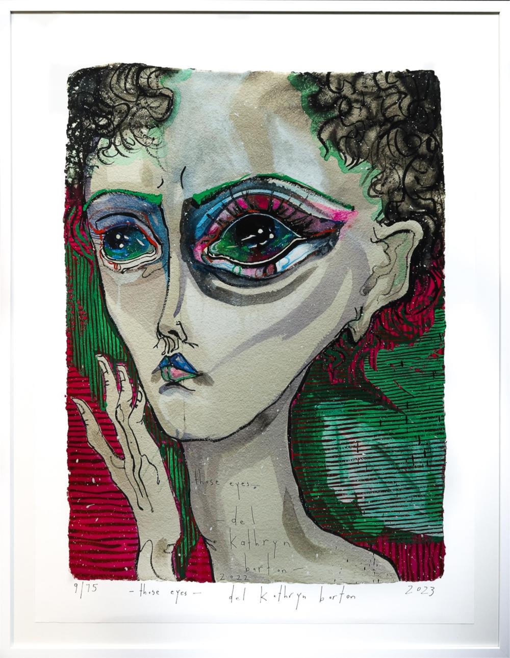 Del Kathryn Barton | Untitled Girl (2005) | MutualArt