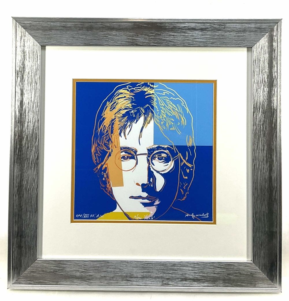 Andy Warhol | Andy Warhol John Lennon Portfolio Print | MutualArt
