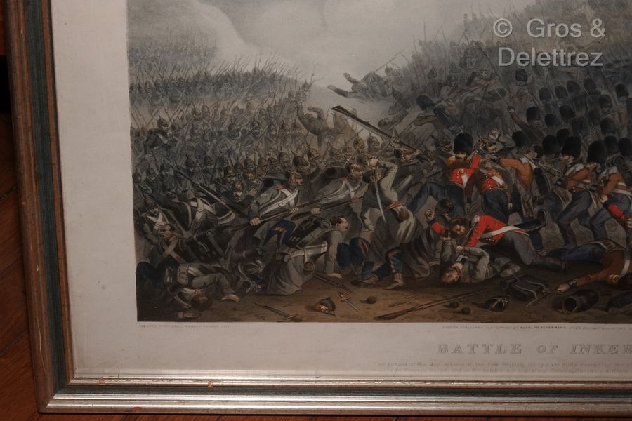 Orlando Norie | Edmund WALKER after Orlando NORIE Battle of Inkermann ...