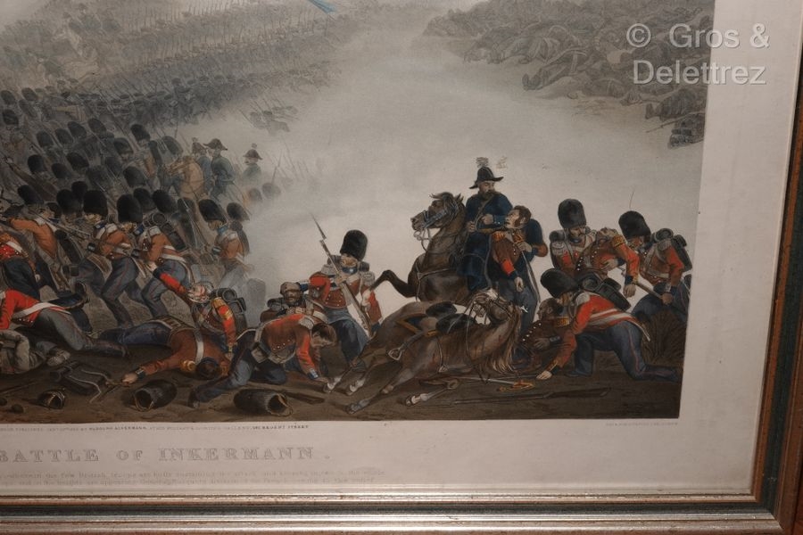 Orlando Norie | Edmund WALKER after Orlando NORIE Battle of Inkermann ...