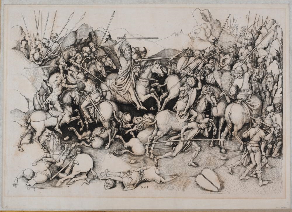 Martin Schongauer | ST. JAMES THE GREATER OF CLAVIJO | MutualArt