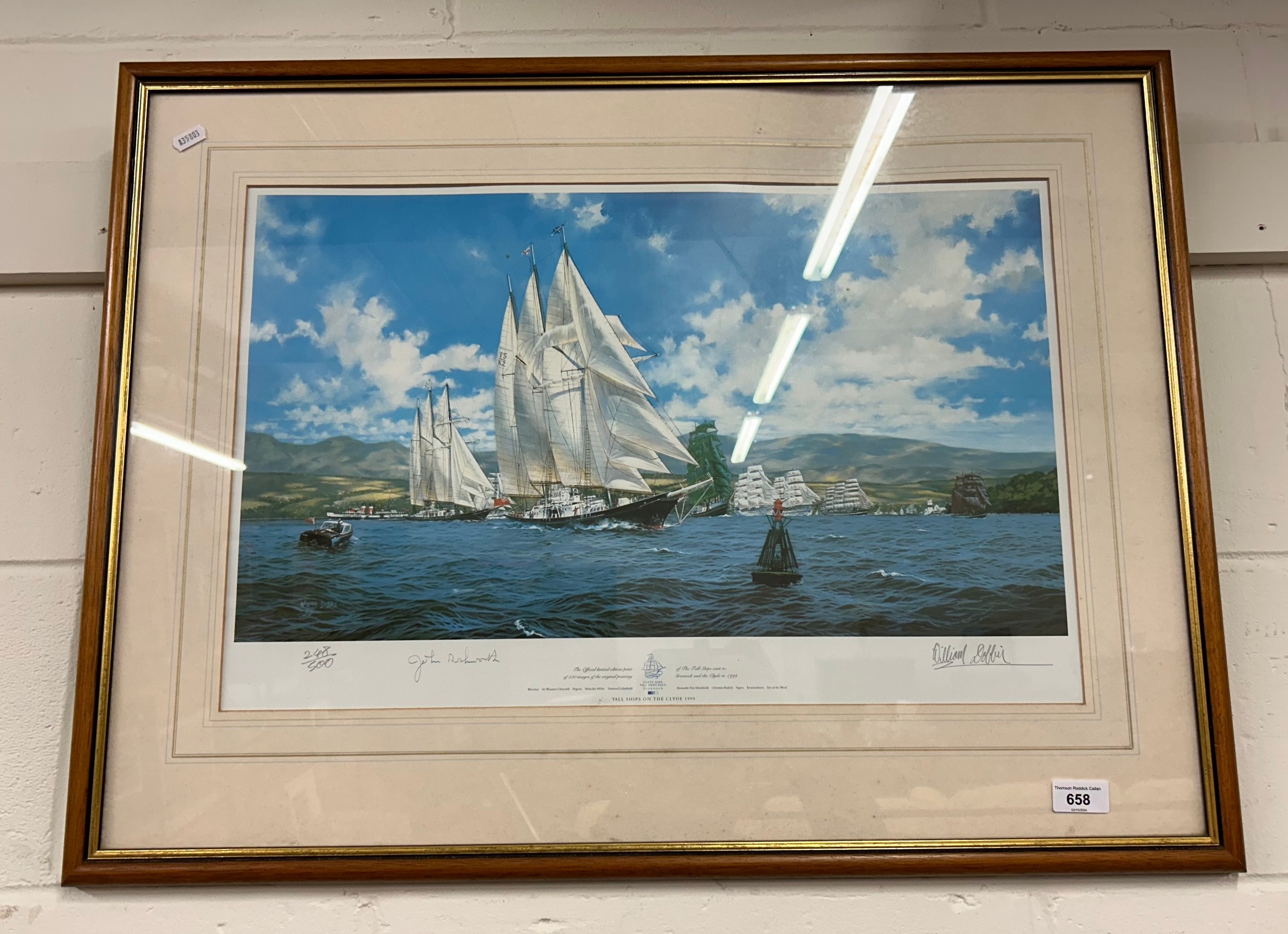 William Dobbie | Tall Ships on the Clyde 1999 (1999) | MutualArt