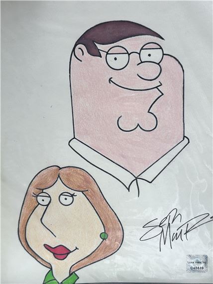 Seth MacFarlane | Family guy Seth MacFarlane colour drawing | MutualArt