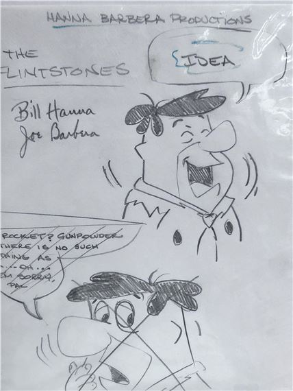 Hanna Barbera | Hanna Barbera productions The Flintstones | MutualArt