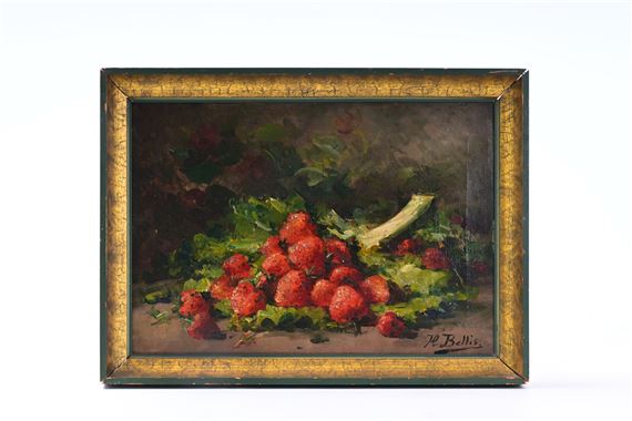 Hubert Bellis | Still life with strawberries | MutualArt
