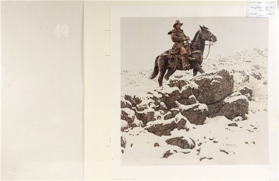 James Bama | Riding Through the High Country | MutualArt
