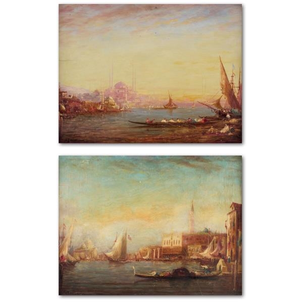 Alfred August Felix Bachmann | View of the Bosphorus | MutualArt
