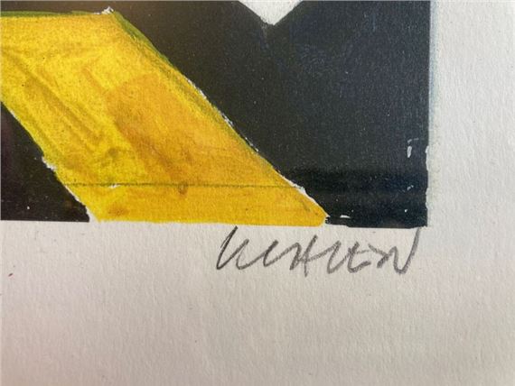 Peter Klasen | Stau 50 Lithograph signed lower right and numbered 34/45 ...