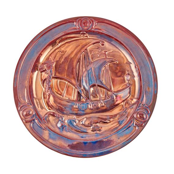 James Radley Young | RARE WALL PLAQUE, CIRCA 1920 | MutualArt