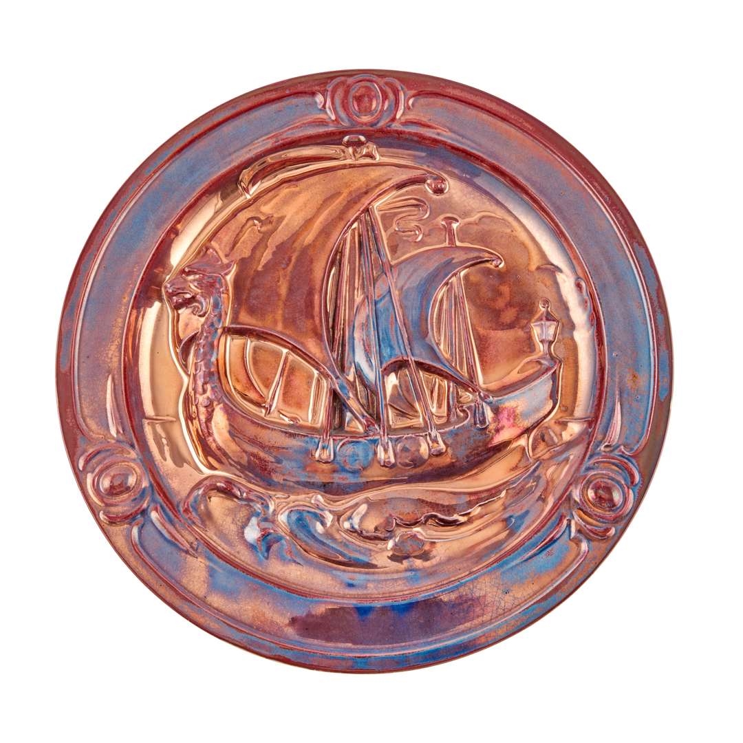 James Radley Young | RARE WALL PLAQUE, CIRCA 1920 | MutualArt