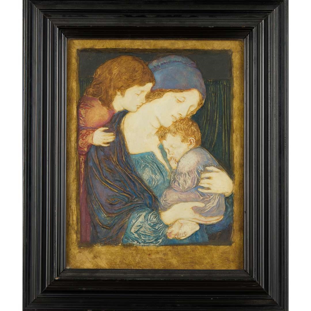 Robert Anning Bell | MOTHER AND CHILDREN, 1906 | MutualArt