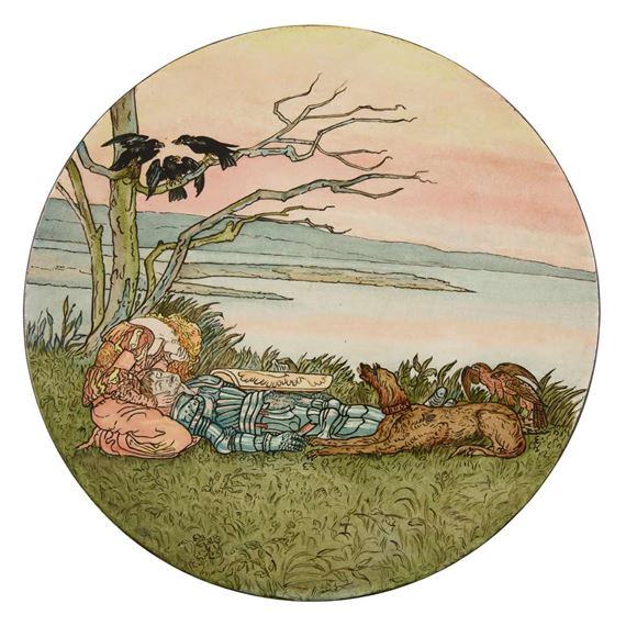 Ann MacBeth | 'THE MORT D'ARTHUR' PLAQUE, CIRCA 1900 | MutualArt