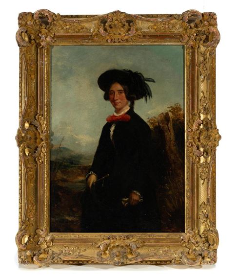 George Richmond | Portrait of a lady (1852) | MutualArt