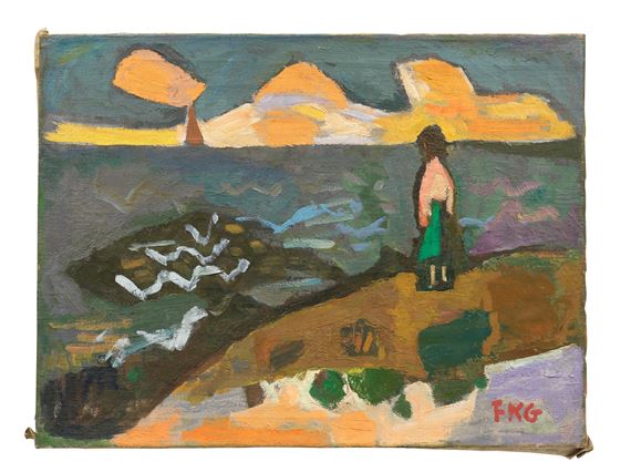 Friedrich Karl Gotsch | Auf der Mole | MutualArt
