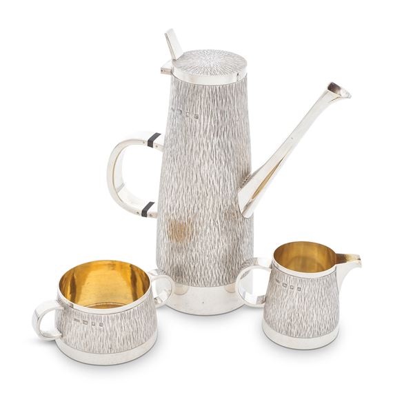 Gerald Benney | A silver three-piece coffee service (1970 - 1971 ...