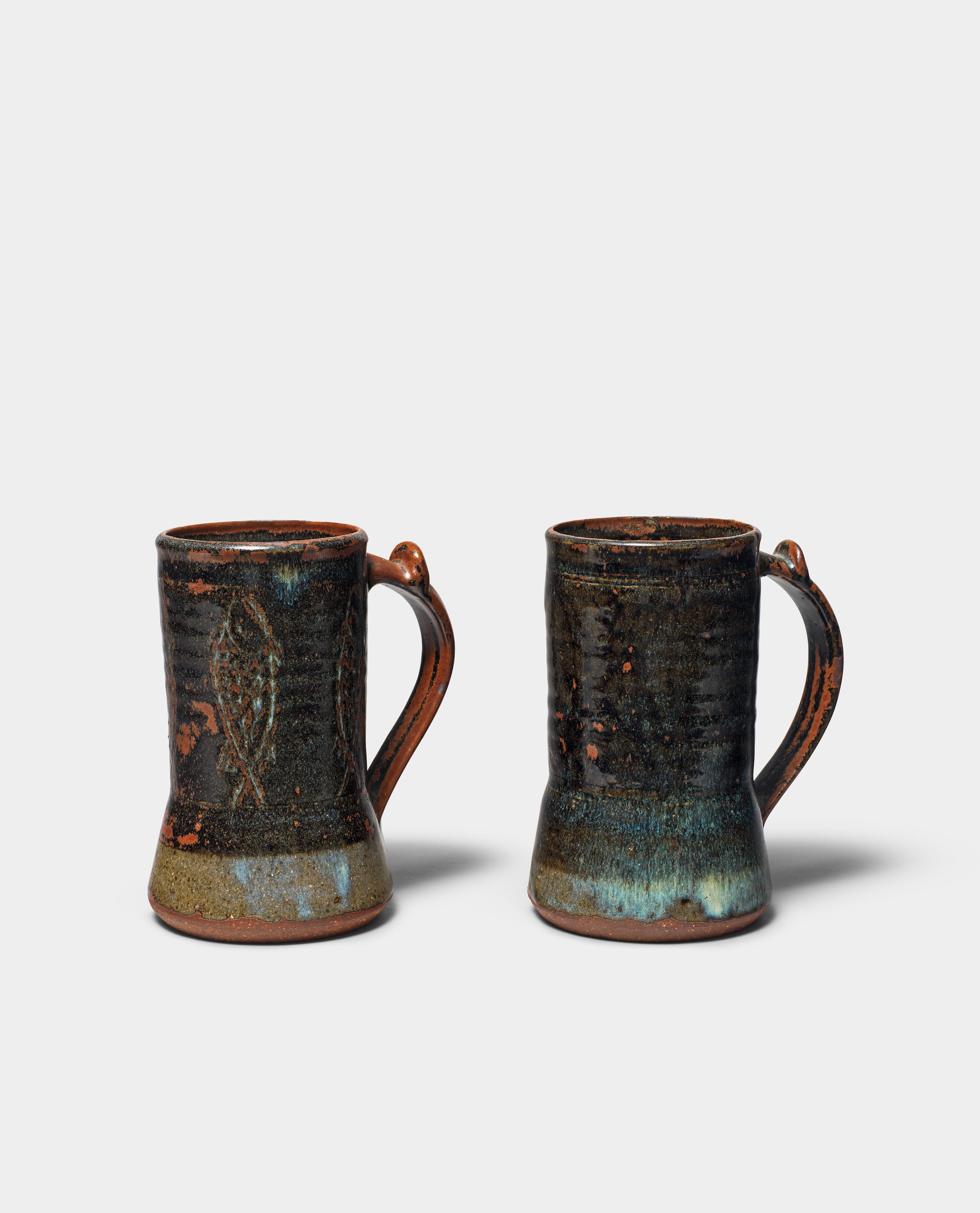 Ladi Kwali | Two Tankards | MutualArt