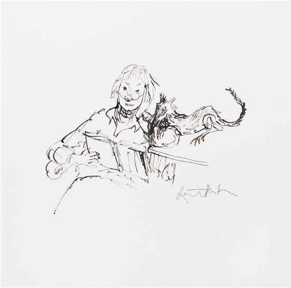 Quentin Blake | Women and Strange Creatures No. 18 (2007) | MutualArt