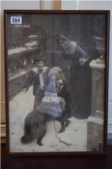 Arthur John Elsley | His First Shot (1903) | MutualArt