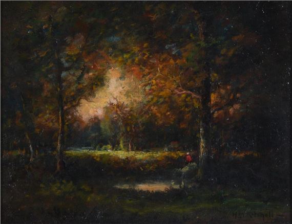 Hudson Mindell Kitchell | AMERICAN LANDSCAPE (Early 20th Century ...