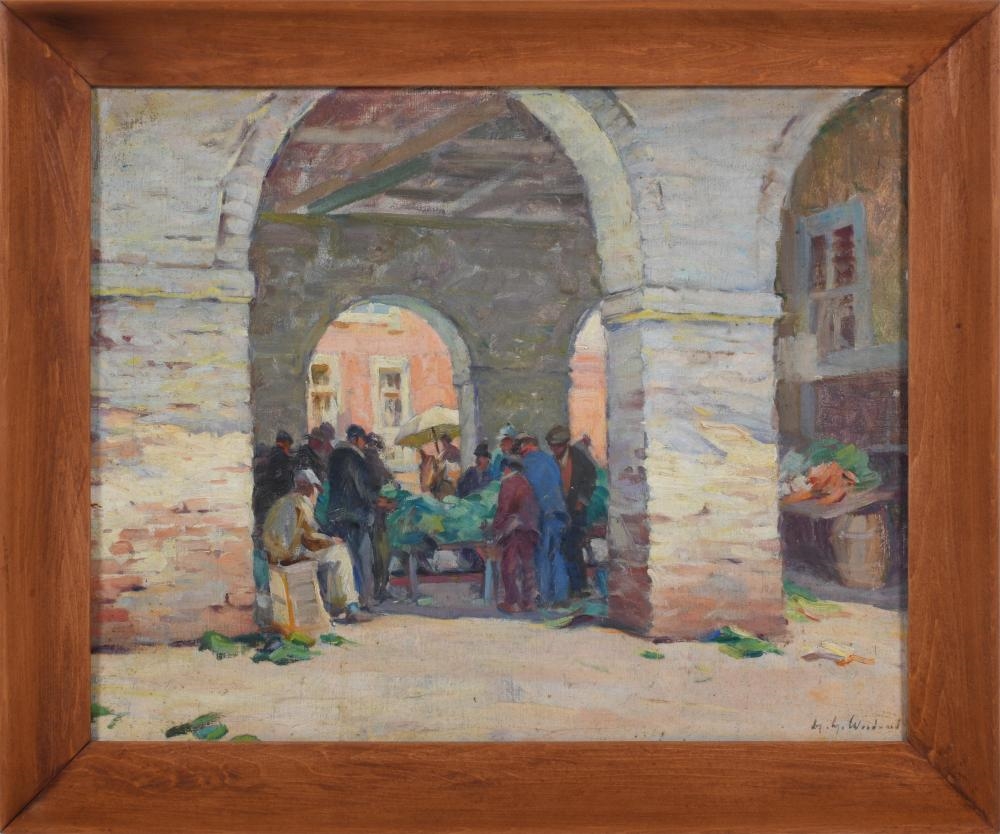 Mabel May Woodward | MARKET SCENE | MutualArt