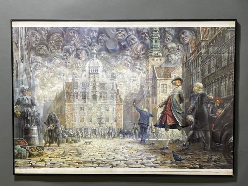 Otto Frello | Otto Frello Surrealist Poster | MutualArt