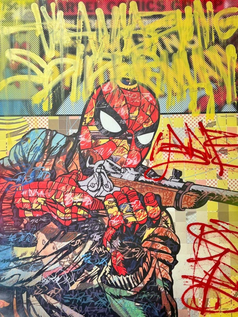James Dillon Wright | The Amazing Spiderman Western Cowboy Graffiti ...
