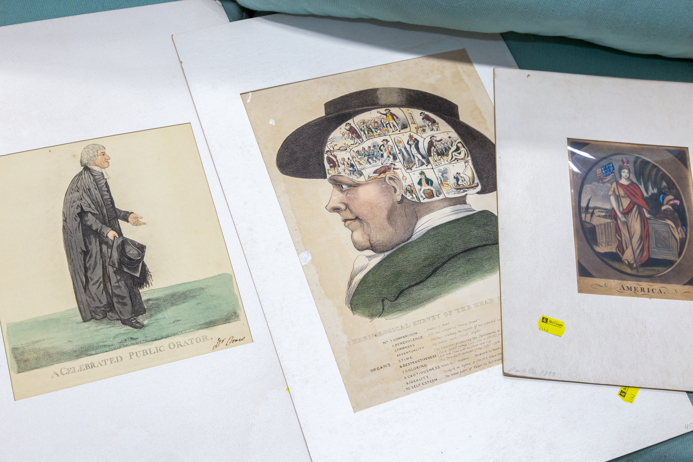 Charles Dighton | Three Early 19th Century Political Prints (Late 18th ...