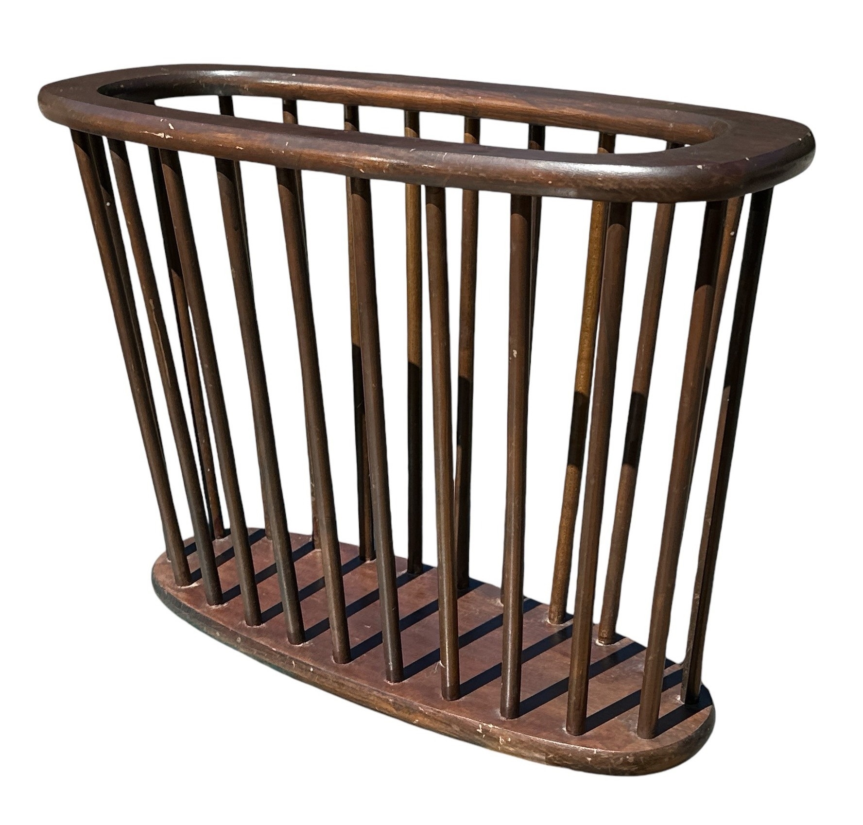 Arthur Umanoff | ARTHUR UMANOFF Mid Century Magazine Rack | MutualArt