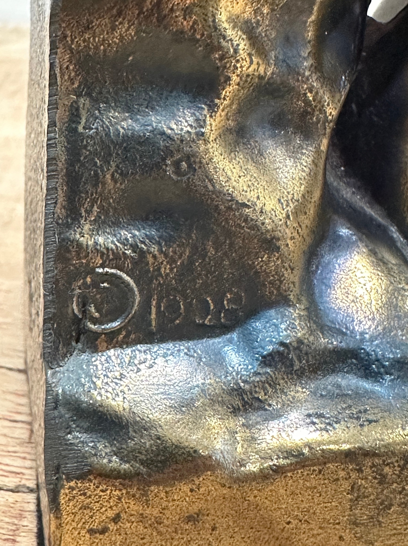 Auguste Rodin | RODIN Thinking Man Bookends (1928) | MutualArt