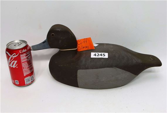 Cliff Simms | Bluebill Duck Decoy | MutualArt