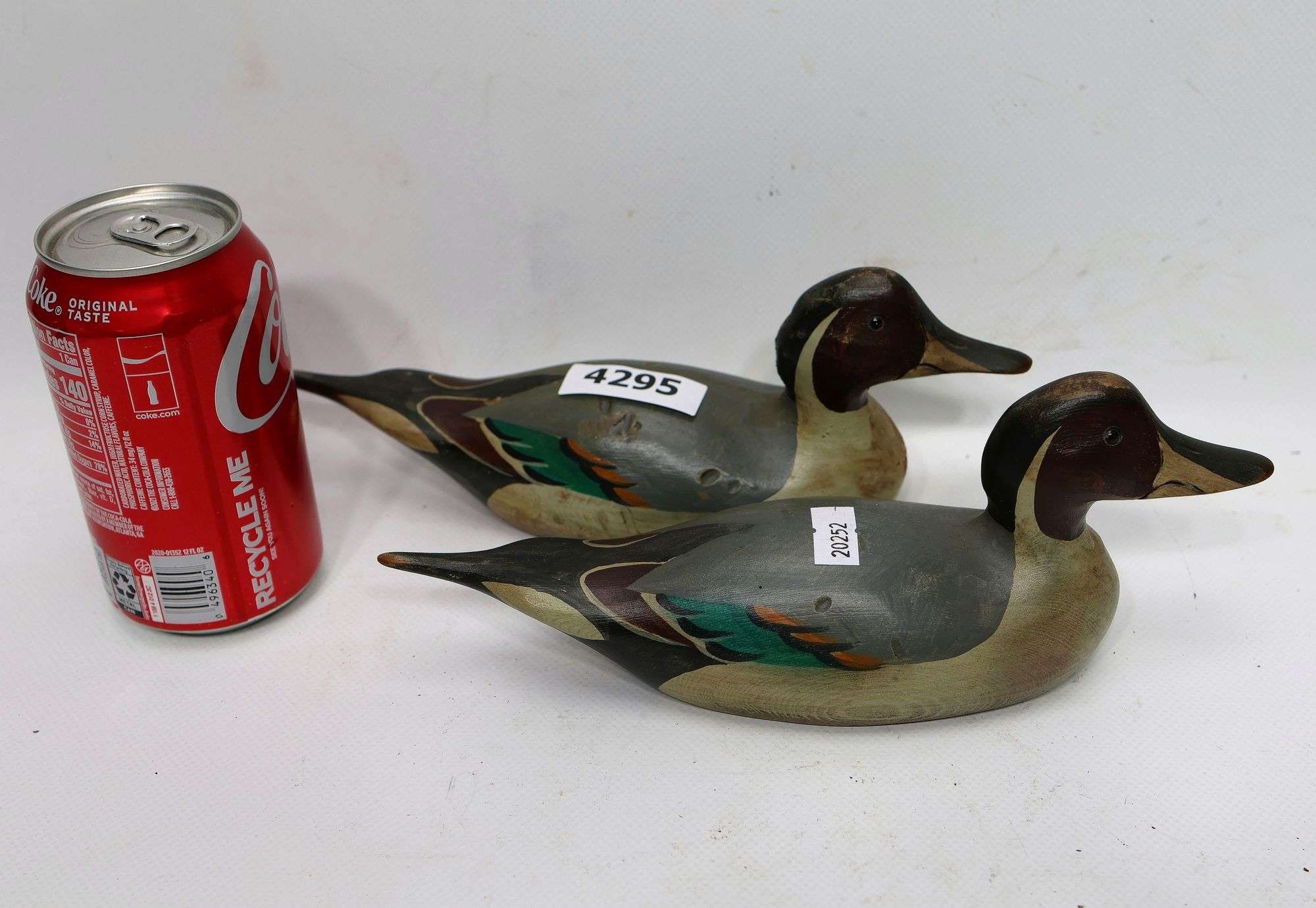 Tom Taber | Pintail Duck Miniature Decoys | MutualArt