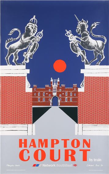 Edward Pond | Network SouthEast Railway Posters (Hampton Court Palace ...
