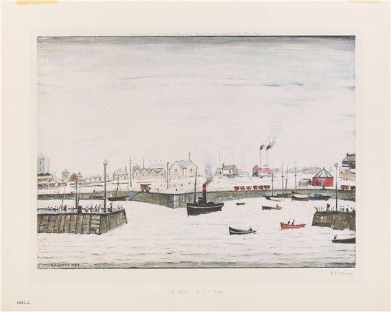 Laurence Stephen Lowry | LAURENCE STEPHEN LOWRY RBA RA (BRITISH 1887 ...