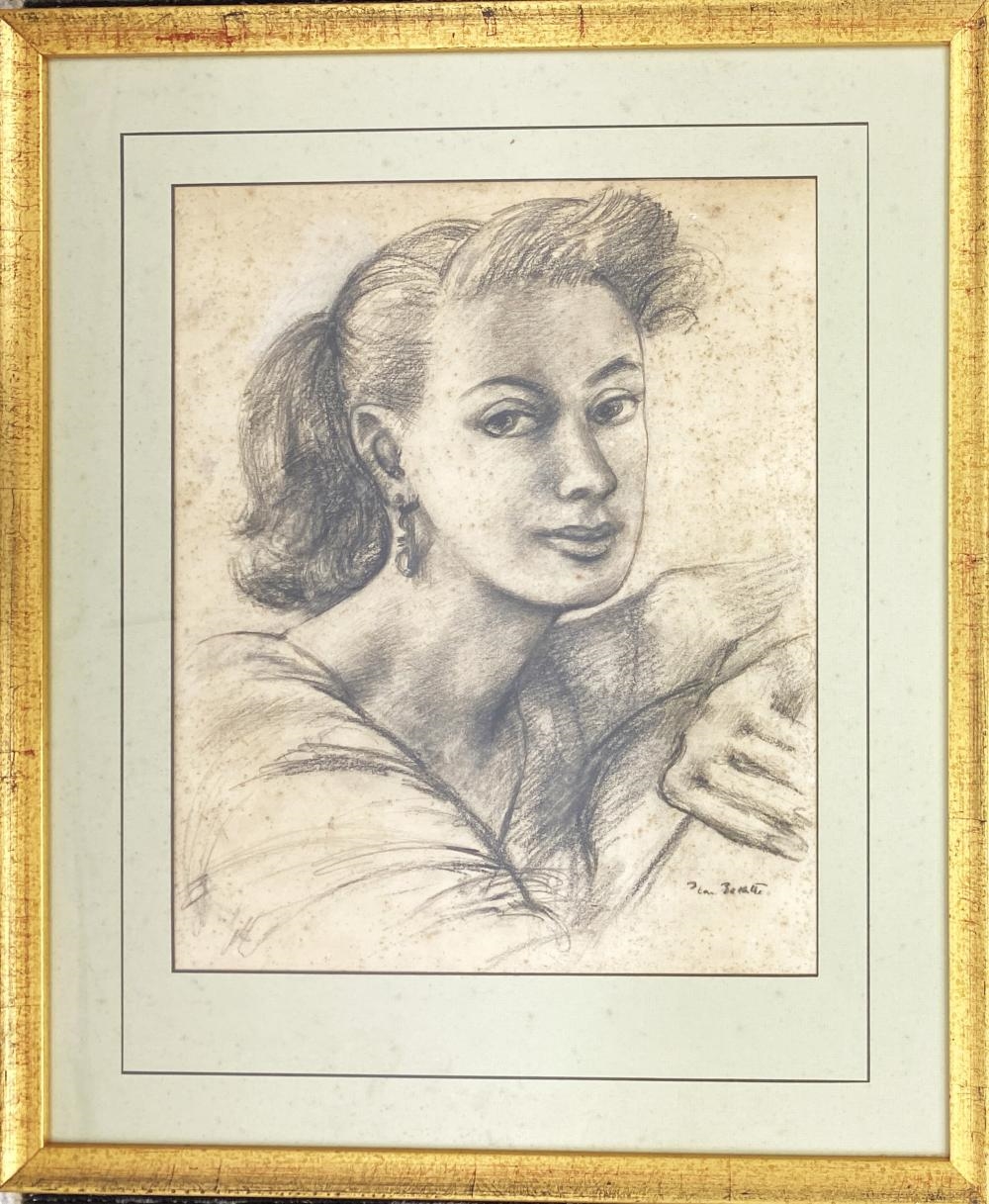 Jean Bellette | Portrait of a Young Girl | MutualArt