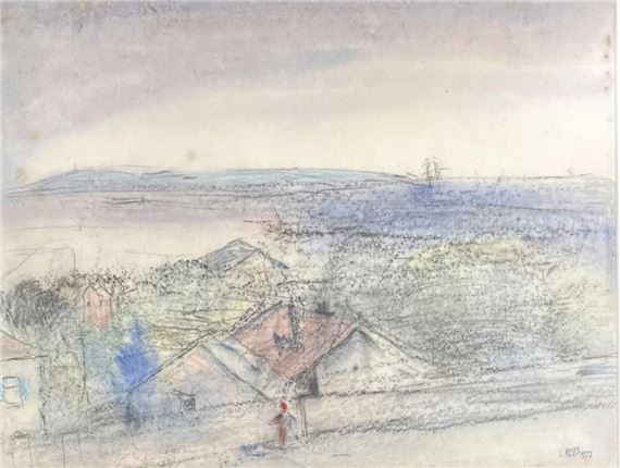 Lloyd Rees | The Harbour at Northwood 1972 (1972) | MutualArt