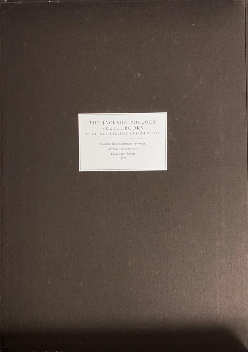 Jackson Pollock | The Jackson Pollock Sketchbooks, The Metropolitain ...
